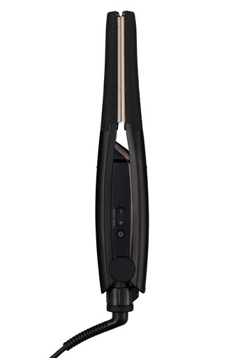 髪ダメージを気にせず、指先感覚で簡単アレンジ。シルクコーティング(TM)で髪のうるおいを守り、ヘアカラーをキープするアレンジアイロンです。幅15mmのスリムプレートだから、ショートヘアのスタイリングにぴったり。ツイストやウェーブなどのニュア...