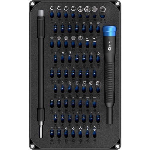 Mako Driver Kitには、磁気ビットソケット、刻み付きグリップ、回転式トッププラス64精密ドライバービットおよび柔軟な拡張機能を備えたiFixitの4 mmアルミニウムドライバーハンドルが含まれています。 スマートフォン、ゲーム機...
