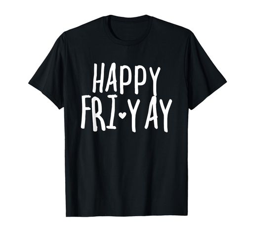 ハッピーウィークエンドTシャツ、TeacherFun、金曜日愛好家、LoveFridays、FunnyFridayTee、金曜日ハートTシャツ、彼女へのギフト、彼へのギフト! 週末に着用してください。誕生日、クリスマス、新年、ハロウィン、金...