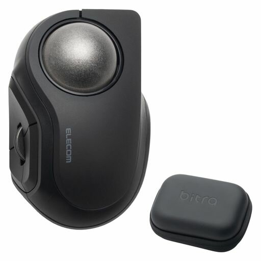 コンパクトでも機能は本格派!人差し指操作タイプの静音モバイルトラックボール”bitra”です。Bluetooth(R)接続と無線2.4GHz接続の切り替えスイッチを搭載し、2台のデバイスをスムーズに操作可能。自宅とオフィスなどの複数環境でも...