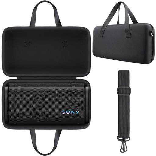 旅行、アウトドア。 【ぴったりフィット】ケースは、ULTFIELD5BluetoothスピーカーSRS-ULT50のために特別設計されており、FIELD5スピーカーとアクセサリなどをまとめて収納できます。 【外層は表面防水】外側の層はEVA...