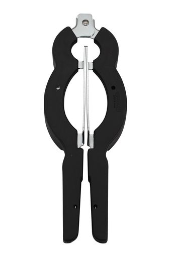 サイズ:約22.5x7.5x3cm 本体重量:約230g 材質:金属部/鉄にクロームメッキ、樹脂部/熱可塑性エラストマー 鉄芯入りでしっかりフタ開けできる マジックやペットボトルなどの小さなキャップから9センチの大きさまで幅広く対応 他のび...