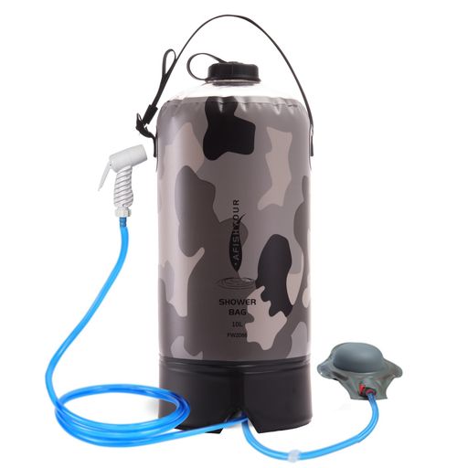 【ソーラー加熱】このシャワーバッグは、電気や燃料を必要とせず、自然に水を温めるために太陽エネルギーを利用します。数時間、直射日光にバッグを置くことで、太陽エネルギーが吸収され、水温が快適なレベルに上昇します。 【圧力フットポンプ】電動シャワ...