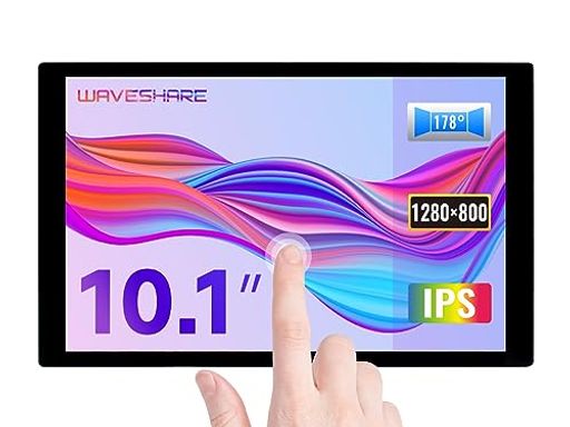 ハードウェア解像度1280x800の10.1インチIPS静電容量式タッチスクリーン。光学ボンディング技術を採用し、より鮮明なイメージングを実現。 10ポイント静電容量式タッチコントロール、硬度6Hの強化ガラスタッチパネルに対応。 Raspb...