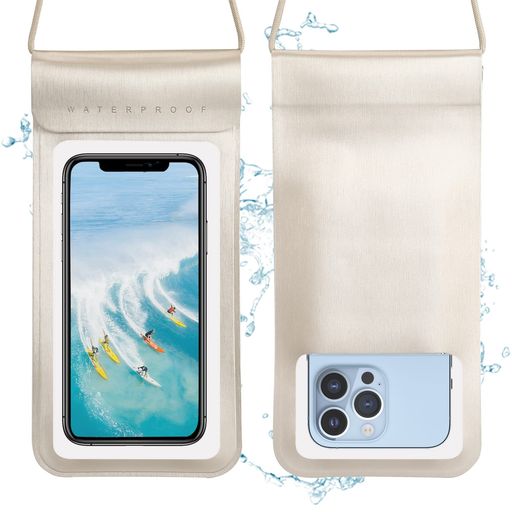 【IPX8超強防水&amp;保護力アップ】環境に優しいTUP素材、高透明度、4層の防水絶縁、100%密閉、防水国際保護等級IPX8認定を獲得、水深約30メートルの環境でも30分間の防水が可能です。水だけでなく、雪・砂・汚れもなどからスマホを...