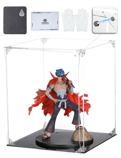 【UVから守る】フィギュアの日焼けによる劣化を防ぐUVカット加工を施している。UVカット率99.3%以上(※ISO9050準拠)、紫外線からのダメージをしっかりガードできる!● 壊れにくい、厳選した厚さ2.8mmの高透明アクリル素材を使用、...