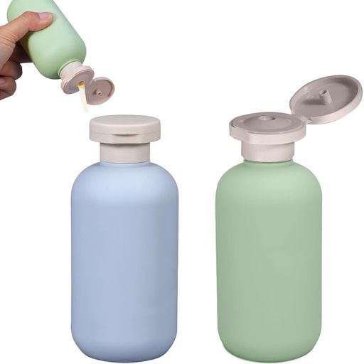 【2本セット大容量】このシャンプーボトルは2本セットで、容量は200ml。旅行や出張に便利な大きさ、シャンプー、リンス、化粧水、乳液など、さまざまな液体を取り替えることができます。12.8cmx5.8cmのサイズで、バッグに入れて持ち運ぶの...