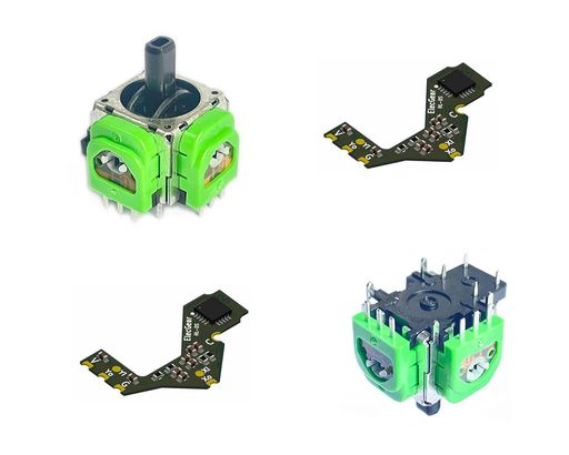 [PS5用ホール効果ジョイスティック2個]–DualSensePS5コントローラー(DS5)のホールサムスティック交換品。内部に電磁ホールセンサーを搭載し、コントロールスティックの感度と精度が向上しました。従来のカーボンフィルム抵抗器の摩耗...