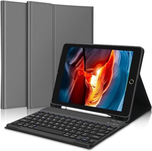【対応機種】iPad9.7(6世代/5世代)/iPadAir2/iPadAir/iPadPro9.7通用Bluetoothキーボード付きタブレットカバー登場。注文の際に、お手元機種の背面にあるモデル番号を対照し、ご確認をお願い致します。適用...