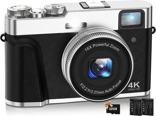 ビデオグラフィー 【多機能4Kデジカメ&amp;4800万画素&amp;CMOSイメージセンサー】初心者にとって撮影の楽しさを深く感じらせる4Kデジタルカメラです。4K UHDと呼ばれる3840x2160の動画解像度を持ち、更に静止画の場合...