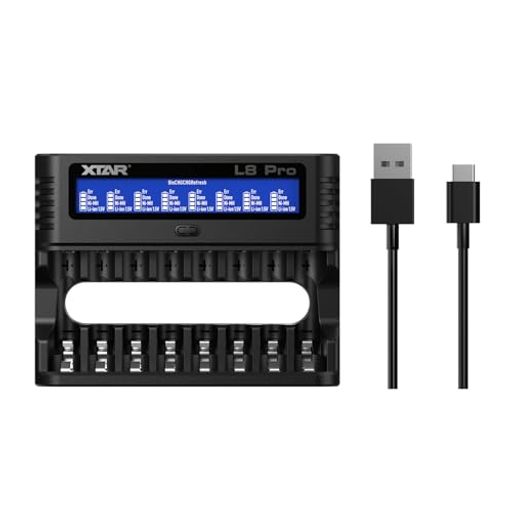 【LCD表示付き・充電状態が一目で分かる】LCDディスプレイを搭載し、充電状況やバッテリー残量をリアルタイムで確認可能。従来のランプ表示よりももっと分かりやすく、安心してお使いいただけます。 【リフレッシュ&amp;放電機能搭載】ニッケル水...