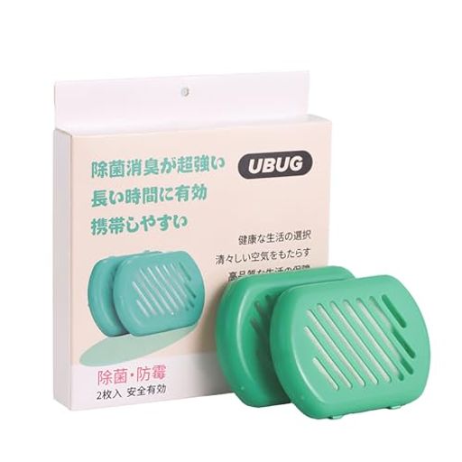 部屋用 商品詳細:内容量2枚入り、製品サイズ7.5x5.5x1.5 cm、外装寸法13.5x12x2 cm、使用期限は開封後約3ヶ月(使用環境により異なる)、成分はPCMX(p-クロロm-キシレンフェノール)、比較的流行で有効な防カビ剤であ...