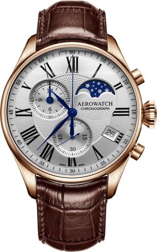 ケース幅:42mm 腕周り:155-200mm デイト クロノグラフ ムーンフェイズ