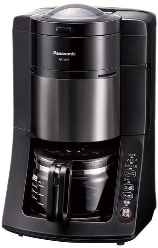 ドリップコーヒー。 消費電力: 800W 付属品 :計量スプーン, ペーパーフィルター 淹れ分け:マイルド/リッチ 挽き分け:粗挽き/中細挽き 保温:マイコン保温 容量:5カップ(約670ml) 特長:全自動タイプ 製造国:日本製 ■この商...