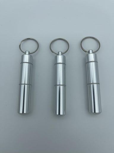 【便利なセット】つまようじホルダーx3本のセット。サイズは長さ約7.8cm、直径約1.4cm。3段仕様で自由に連結できます。爪楊枝 【耐久性の高い材質】アルミニウム合金製で耐食性、耐久性に優れており、錆びにくく色あせしにくいです。 【持ち運...