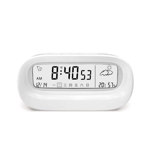 LED画面 : 透明な多機能デジタル時計で、12時間表示と24時間表示に切り替えが可能。温度表示も°Cと°Fに切り替えられるので、様々なシーンに対応します。 見やすい表示 : 時刻、日付、曜日、気温、湿度などの情報が大きく見やすい文字で表示...