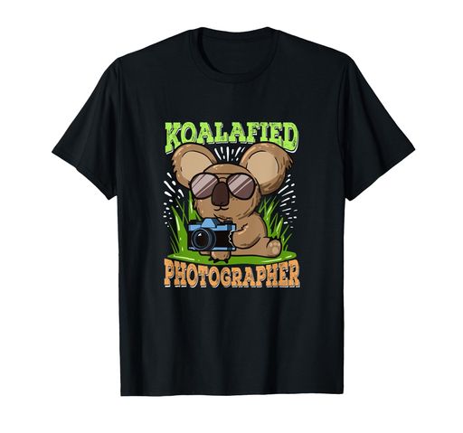 Koalafied写真家 写真を撮るのが大好きでコアラが大好きな写真家にぴったりの面白いコアラ写真家ギフト。