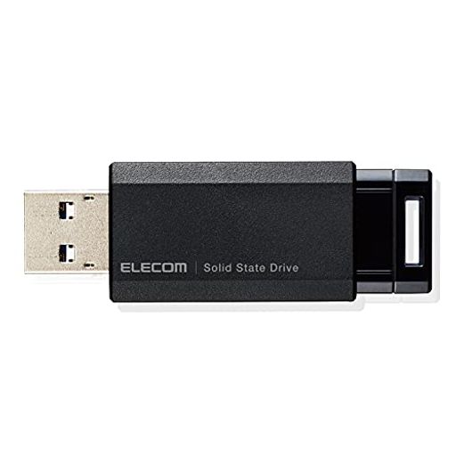 読み込み最大600MB/s、書き込み最大500MB/sの高速データ転送を実現するUSB3.2(Gen2)対応外付けポータブルSSDです。※USB3.2(Gen2)でご使用になるには、機器側がUSB3.2(Gen2)に対応している必要がありま...
