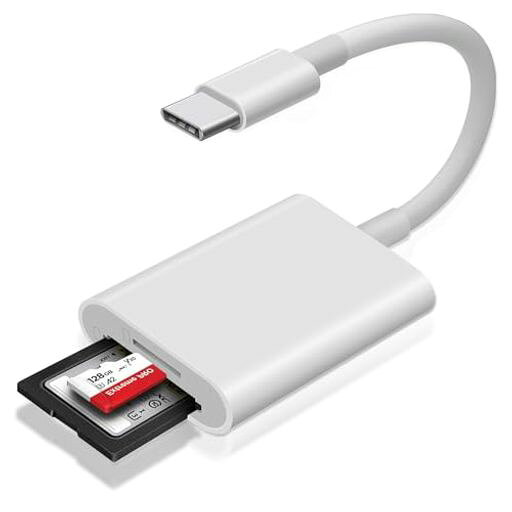 ⚡【 2in1 SD/TFカードリーダー高速転送 &amp; 即挿即用】良いニュースです!最新モデルが登場しました! i-phone sdカードリーダ このカードリーダーはスロットが2つ付き、 SD、SDHC、SDXC、MMC Micro、...