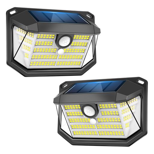🌞【230LED高輝度&amp;180°照明】センサーライトには230個の高輝度LEDチップを搭載しており、3面発光のデザインで180度の照明角度で幅広く照らすことができます。小型でコンパクトなサイズなので、手軽に設置や保管...