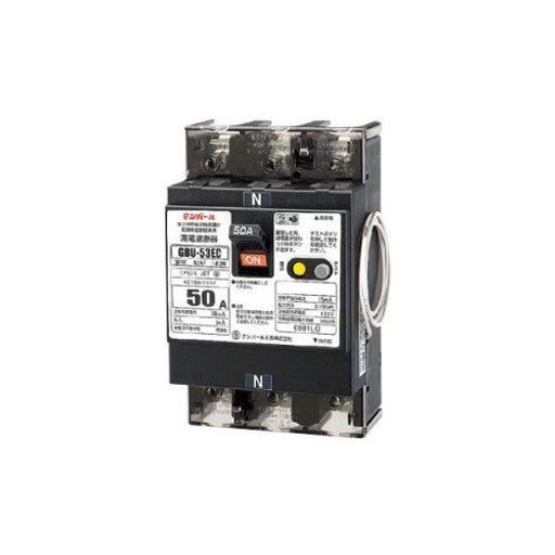 定格使用電圧:100/200V定格電流:50A定格感度電流:30MA極数:3P素子数:3Eフレーム:50AF定格インパルス耐電圧UIMP:4KV最大動作時間:0.1秒表面形端子仕様:線押え方式(圧着端子使用可能)接続可能最大電線(MM2):22