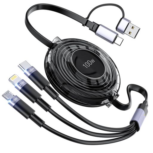 ⚡【最大100Wの高速充電】PD3.0/2.0、QC3.0/2.0の高速充電プロトコルと完全に互換性があります。この急速充電ケーブルは5V、12V、20Vの電力で最大5Aの電流をサポートし、高速充電を実現します。USBPD充電器を使用すれば...