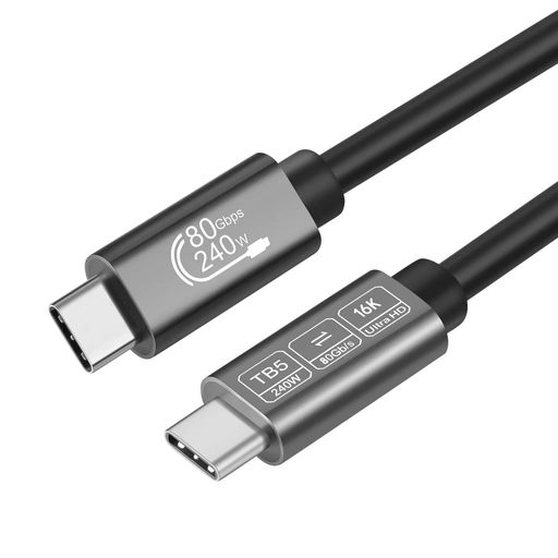 最大80Gbpsデータ転送速度:Thunderbolt5ケーブルは、USB3.1の8倍の速さで、TV番組や映画、音楽を瞬時に転送することが可能です 16K@60Hz超高解像度:1つの16K@60Hz、あるいは3つの4K(3840*2160)...
