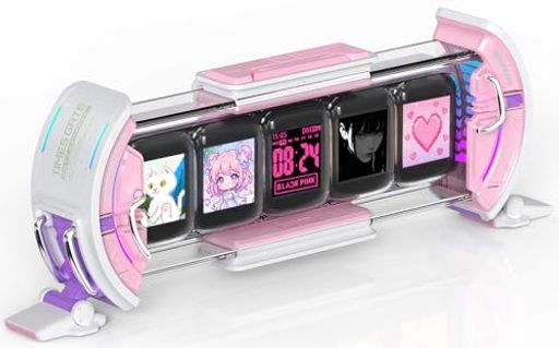 【Divoom Times Gate|5Wayデジクロック】Times Gate は、5つの独立したフルカラーLCDディスプレイを備えた新感覚のデジタル時計で、「5Wayデジクロック」という独自コンセプトから生まれたデスク向けガジェットです...