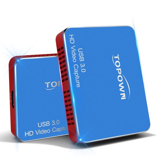 🎮【超強力な互換性】TOPOWNキャプチャボードは、Windows10 / 8/7、Linuxをサポートしており、Nintendo Switch、Wii U、PS4、Xbox One、Xbox 360、Wii、DVD、カメラ...