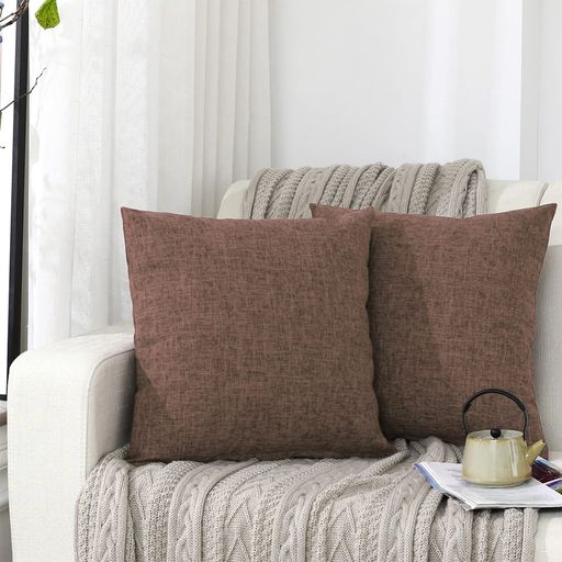 【パッキング】45x45cmの無地の枕カバーが2枚入ります。両側に1〜2cmの誤差がある場合がありますが、カバレッジの効果には影響しません。ピローコア/クッション中身は入りせん。 【デザイン】この無地クッションカバーは隠しジッパーのデザイン...