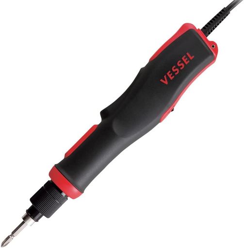 ●出力トルク範囲: 0.6~2.5N・m ●適合ネジ(小ネジ)M2.6~M4.0、(タッピング)2.6~3.5mm ●無負荷回転数: 2000min-2 ●定格入力: AC100V 20/60Hz 152W