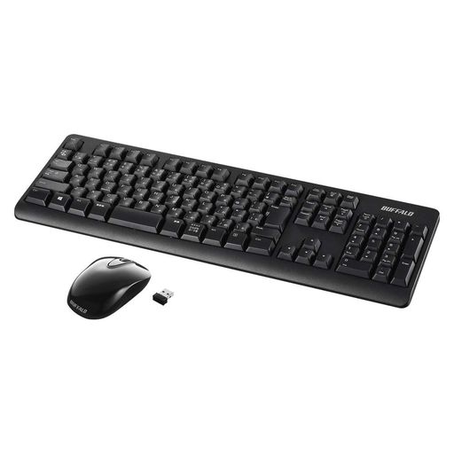 【ワイヤレスキーボード&amp;マウスセット1つのレシーバーでキーボードとマウス両方とも接続】 【省電力設計】キーボードは単3電池1本でも約3年(想定使用可能時間:最大1121日)、マウスも単3電池1本で約2.4年(想定使用可能時間:最大9...