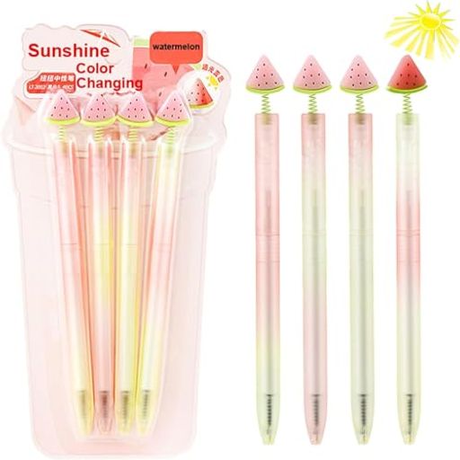 インク:黒インク/ボール径: 0.5mm 製品情報:全長約170mm/約15g,軸素材:プラスチック セット内容:4色x各色1本(合計4本セット) 特徴デザイン:耐久性があり、折れにくく、滑らかに書くことができます、ユニークなデザイン、プレ...