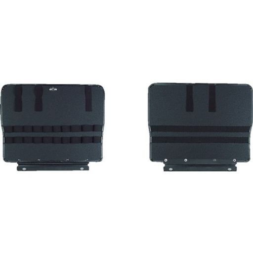 色:ブラック 外寸(mm)間口x奥行x高さ:470x360 形状(表側):ゴムバンド26本・ターンバックル1個 形状(裏側):ゴムバンド28本 外寸(mm)間口x高さ:470x360 ABS樹脂