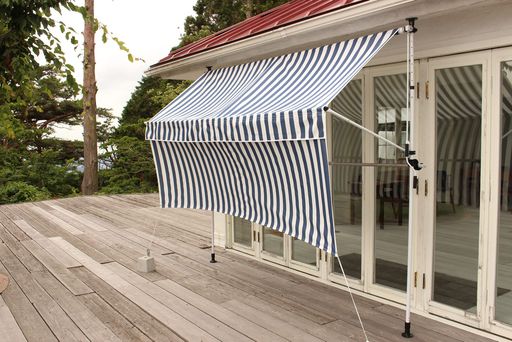 本体サイズ:幅303cmx奥行22~145cmx高さ200~300cm(+20cmアジャスター) 生地:天幕約2860x1890mm、前幕約2860x980mm 物干し竿:長さ306cm、耐荷重7kg アーム伸縮:5段階(93.5/103....