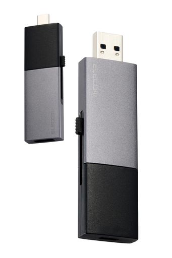読み込み最大1000MB/s・書き込み最大900MB/sの高速データ転送を実現する、USB 10Gbps(USB3.2(Gen2))外付けポータブルSSDです。 USB-Aコネクターに加え、USB Type-C(TM)コネクターが一体になっ...