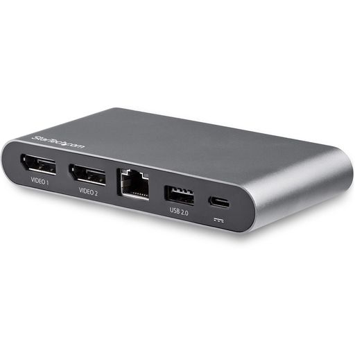 USB-C接続デュアルディスプレイ対応:DisplayPort出力(デュアル4K/30Hzまたはシングル4K/60Hz)、2ポートUSB-Aハブ(USB 3.0/3.1 Gen 1 5Gbps)、ギガビットLANポート、100W Power...