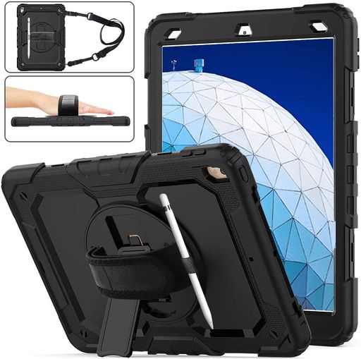 対応機種:本ケースは2019年発売のiPadAir3のタブレット用(型番A2228A2068A2230A2231)に設計されています。2017年発売のiPadPro10.5(型番A1980A2013A1934A1979)にも兼用できます 画...