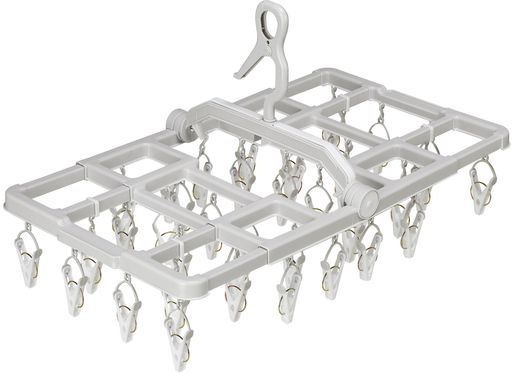 サイズ幅43~61x奥行34x高さ35cm 材質:本体/ポリプロピレン、ピンチ/ポリプロピレン・ポリエチレン、バネ/硬鋼線 原産国:中国 耐荷重:キャッチ約10kg、ドアフック約7kg 耐熱温度:70度 耐冷温度:-10度 直径3cmまでの...