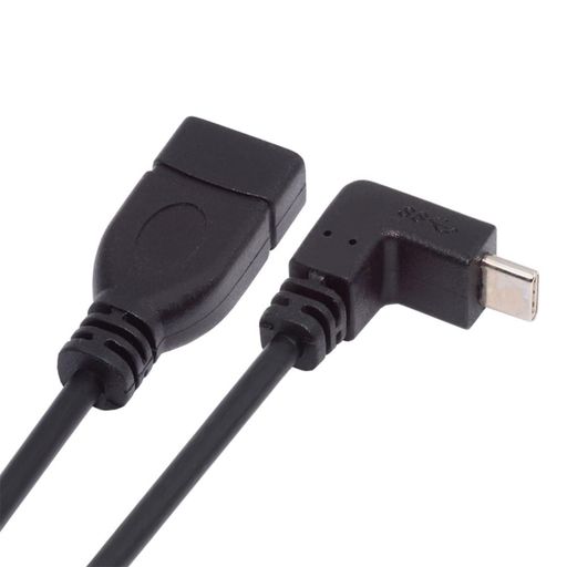 携帯電話 ケーブルはUSB 3.0のデータと電源のみを転送します。USB-Cビデオ/オーディオやその他のアダプターをUSB 3.0に接続することはできません (動作しません)。 角度付きタイプなので、ポート周辺のスペースが限られていてもメス...
