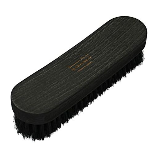 靴 国産豚毛ブラシ 靴磨き用 仕上げ用 持ちやすい大きさ・設計