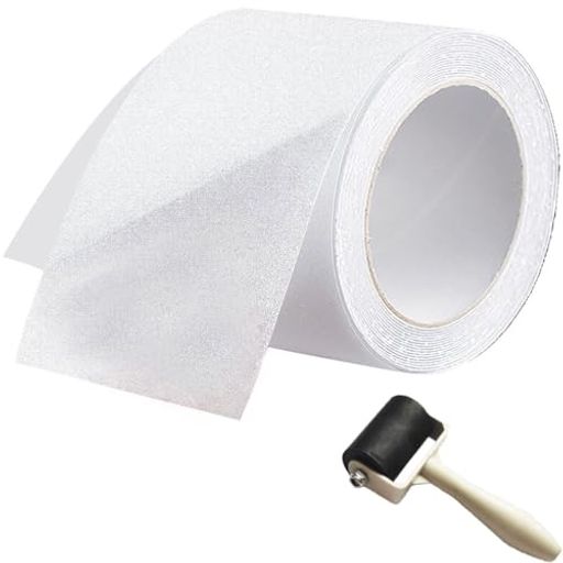 【取付容易】専用取り付け工具セット付属・施工がスムーズで密着性が向上、 【美的配慮】つや消しな5cm幅設計・様々な階段デザインに調和・既存のインテリアを損なわない視覚効果、 【滑り防止】表面特殊凹凸加工・滑り止め効果が期待できる・転倒リスク...