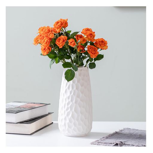 【製品詳細】材質:陶磁器(セラミックス)。サイズ:デザインA-M:瓶口直径:7cm、瓶底直径:9.5cm、高さ:20cm;デザインA-L:瓶口直径:8.7cm、瓶底直径:13cm、高さ:25cm;デザインB:瓶口直径:7.3cm、瓶底直径:...