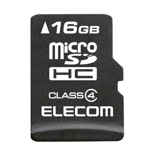 メモリ規格:microSDHC,Class4 インターフェイス:microSD 最低保証速度:4MB/sec 外形寸法:幅15.0mmx高さ11.0mmx奥行1.0mm 重量:約0.4g 付属品:SD変換アダプタx1 保証期間:1年(データ...