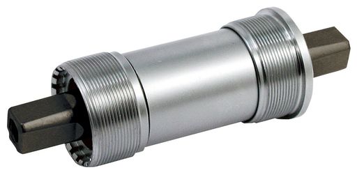 シェル幅:68mm 軸長:127mm スチールボディ シールドベアリング クロモリアクスル 320g(110.5mm)