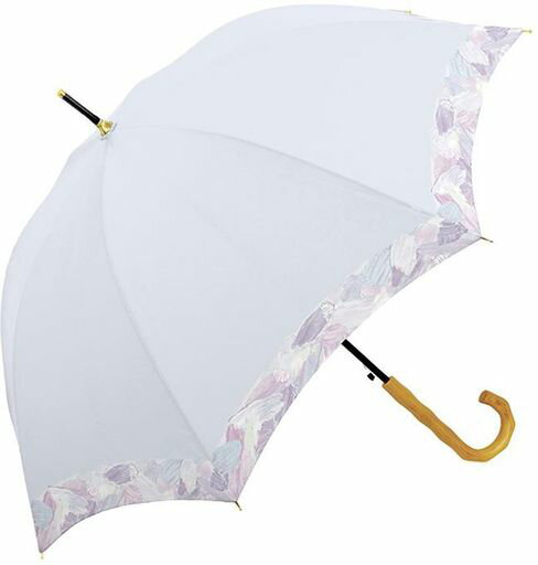 サイズ:(約)親骨58cm、直径100cm、全長84cm 本体重量(約):342g 素材・材質:生地/ポリエステル、手元/合板、石突:メタル 生産国:中国