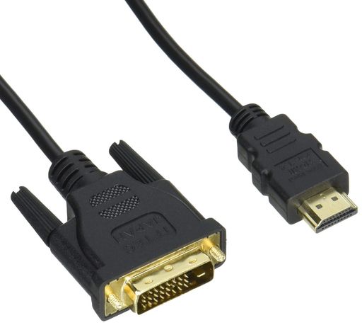 端子 : DVI-D 24+1ピン(オス) - HDMI A 19ピン(オス) 長さ : 1.8 m 仕様 : 極細/金メッキ端子