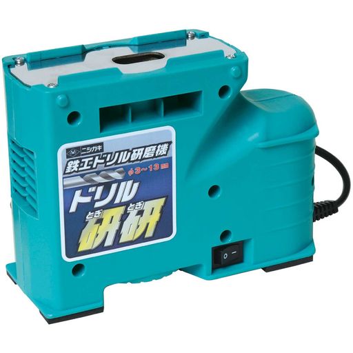 刃先研磨角度:118度・逃角度:6度 1回の研磨量:0.3~0.4mm 無負荷回転数:18500min・連続使用時間:15分 研磨可能サイズ:(ストレート軸)3.0mm~13mm・(六角軸)3.0mm~13mm 研磨可能ドリルの種類:ハイス...