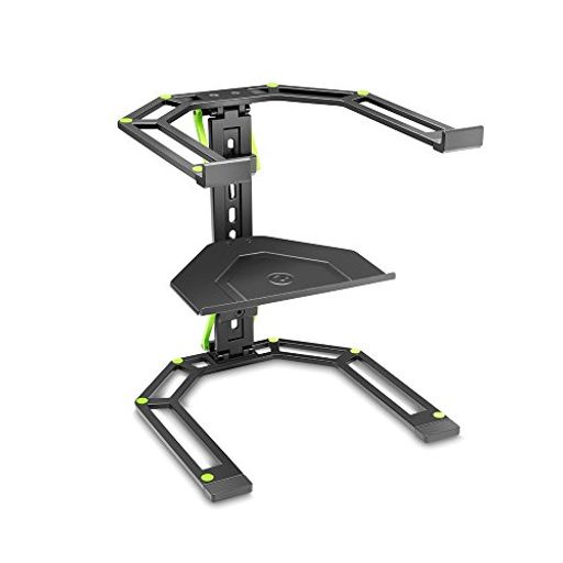 アジャスタブル Laptop&amp;Controllerスタンド 12"~17"のラップトップPCが利用でき、コンパクトに折り畳みができます DJコントローラーにも対応します。(一例)Launchpad, Machine or Push ...