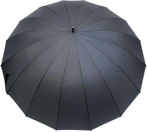 65cm16本骨 ポリエステル100% 風に強い16本骨、丈夫な傘。 紫外線防止効果発揮 強力撥水